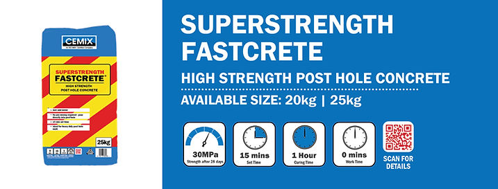 SUPER STRENGTH FASTCRETE